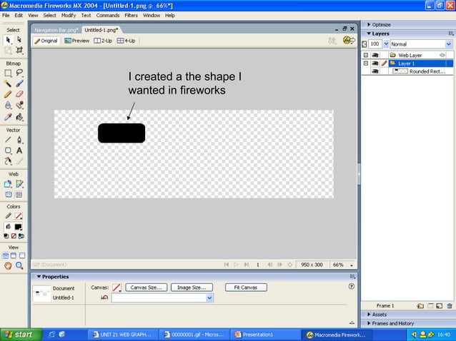 Navigation Bar Print Screen | PPT