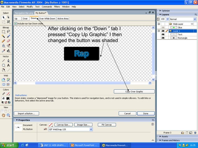 Navigation Bar Print Screen | PPT