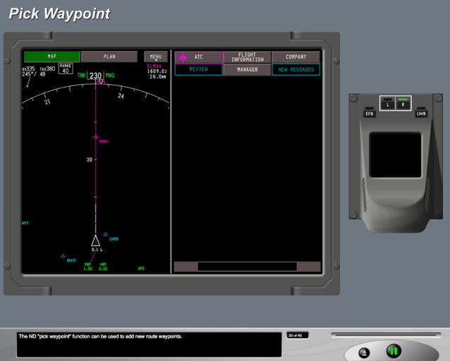 B787 Navigation displays | PDF