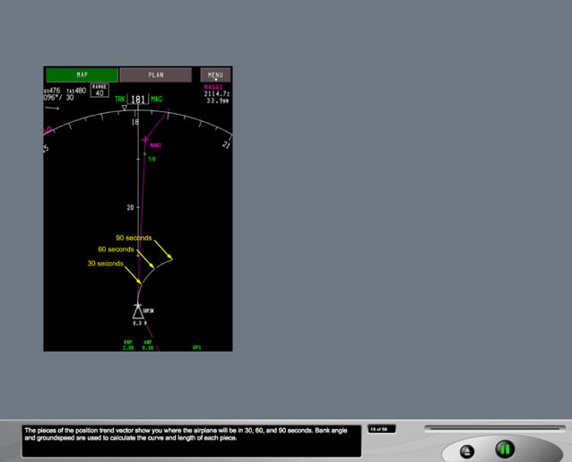 B787 Navigation displays | PDF