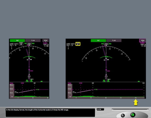 B787 Navigation displays | PDF