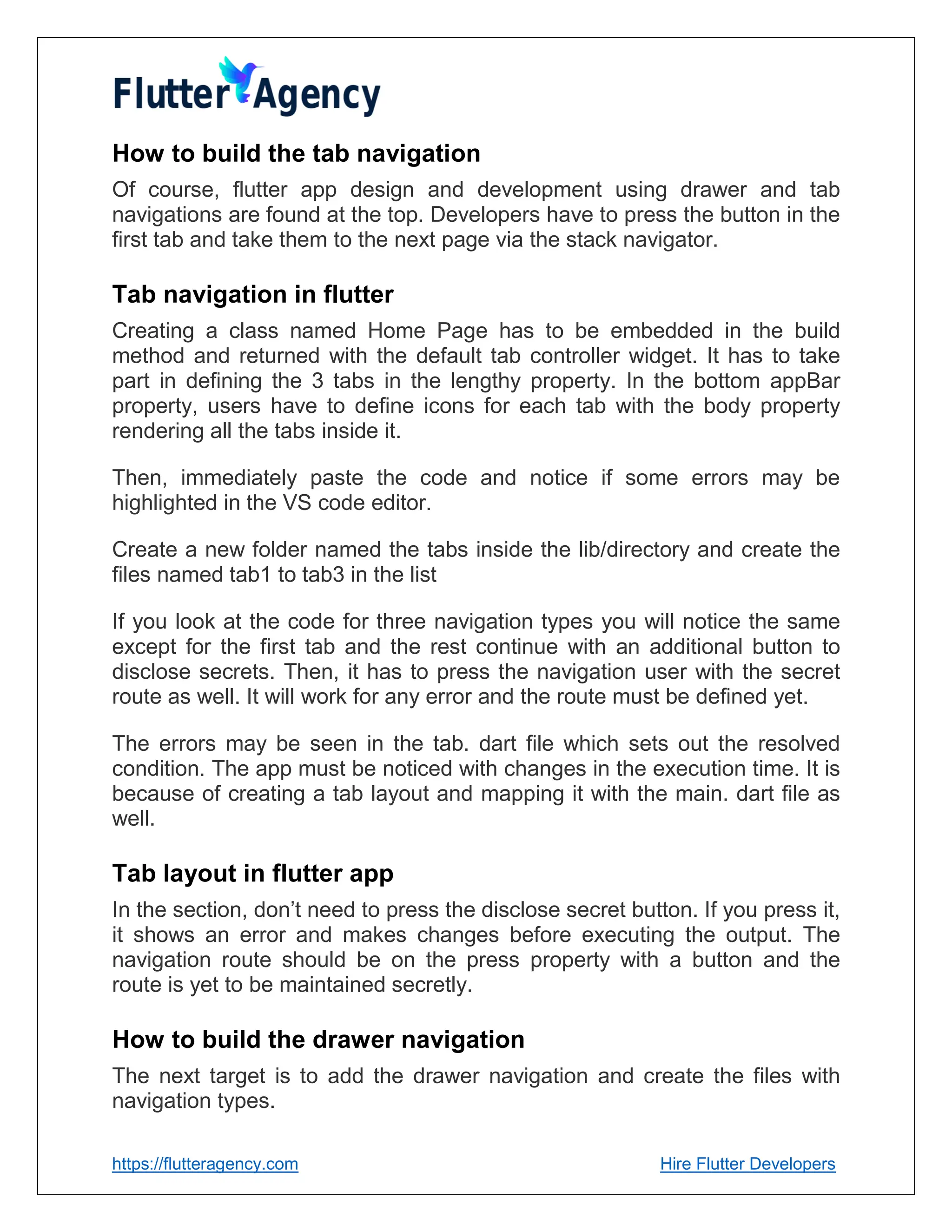 Navigation In Flutter How To Add Stack Tab And Drawer Navigators To Your Apps Flutter