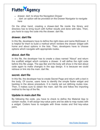 Navigation in flutter – how to add stack, tab, and drawer navigators to your apps - Flutter ...