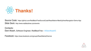 Navigation in React Native | PPT