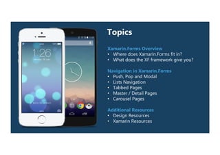 Navigation in Xamarin.Forms | PDF