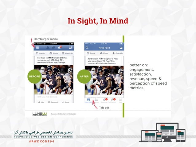 Responsive Navigation Patterns | نویگیشن در طراحی ریسپانسیو | PPT