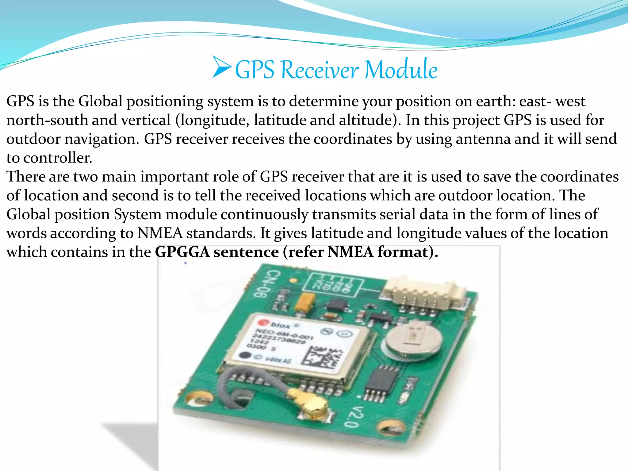 Blind Navigation system | PPTX