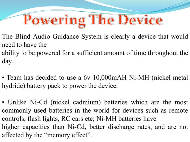 Blind Navigation system | PPTX | Computer Peripherals | Computing