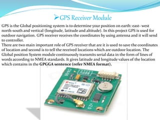 Blind Navigation system | PPTX