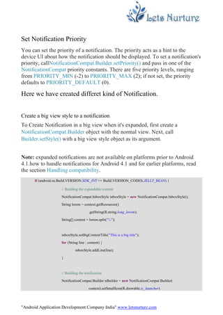 Local Notification Tutorial | PDF