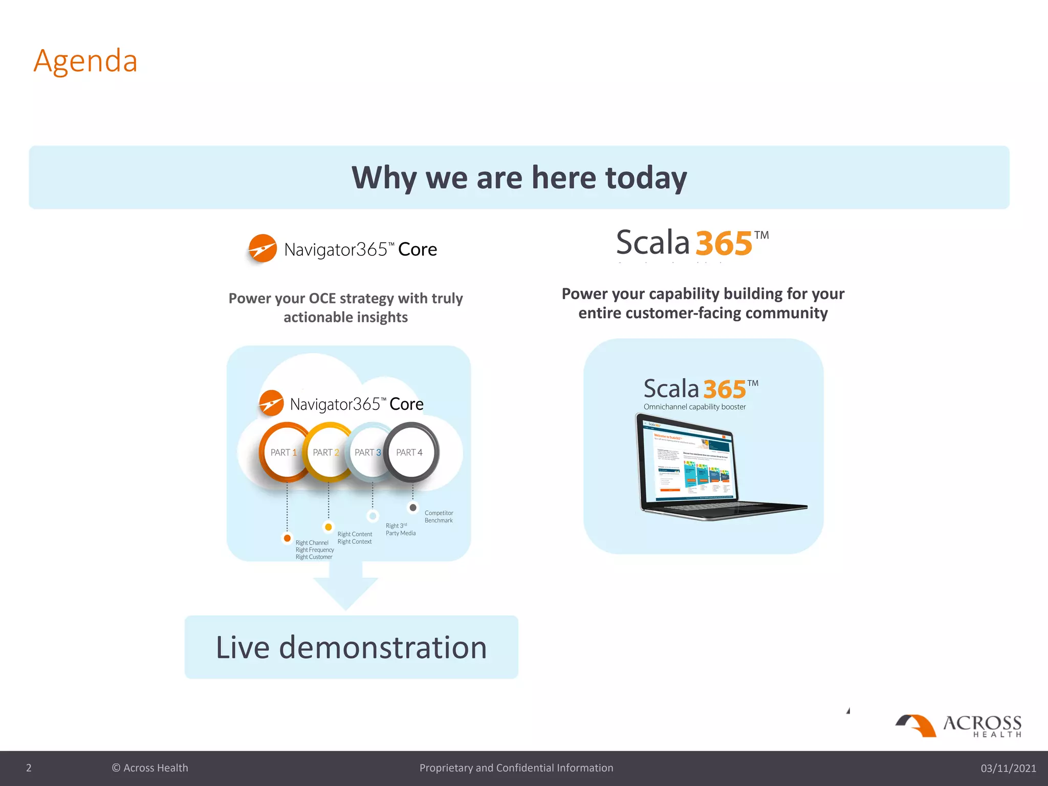 Navigator365™ & Scala365™ Demo | PDF