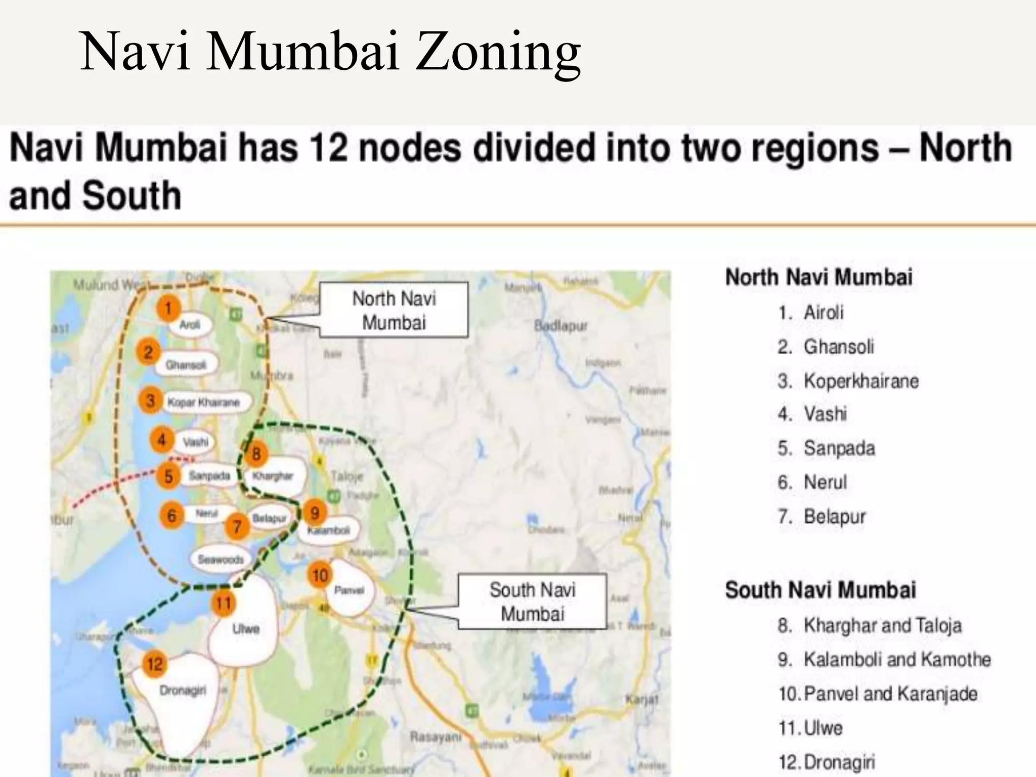 Navi mumbai development | PPT | Free Download