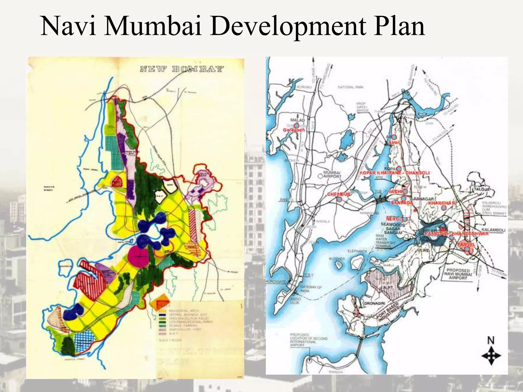 Navi mumbai development | PPTX