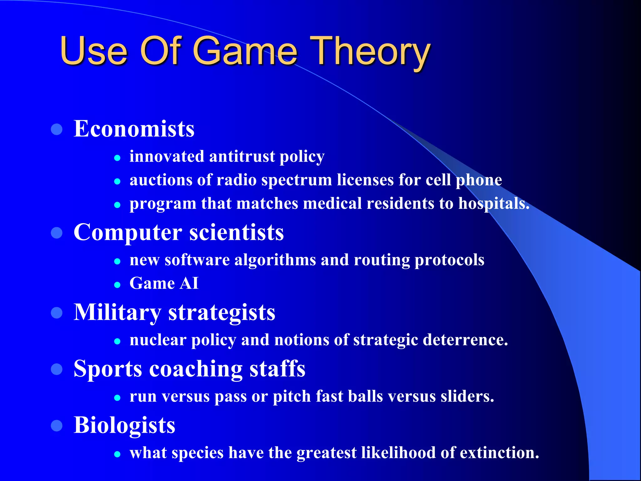 game THEORY ppt | PPT