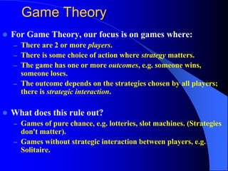 game THEORY ppt | PPT