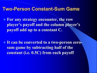 game THEORY ppt | PPT