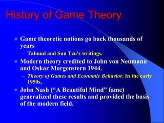 game THEORY ppt | PPT