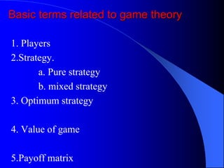 game THEORY ppt | PPT
