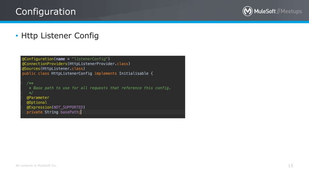 Custom Connector development using Mule SDK | PPT
