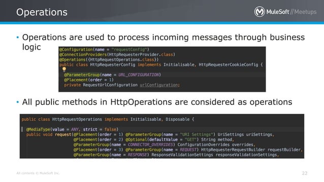 Custom Connector development using Mule SDK | PPT