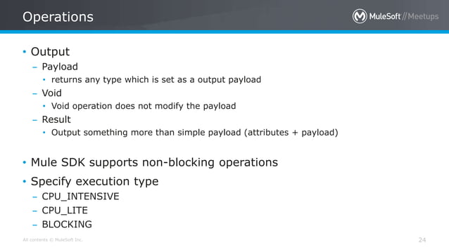 Custom Connector development using Mule SDK | PPT