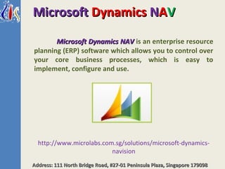 Navision erp microlabs | PPT | Cloud Computing | Internet