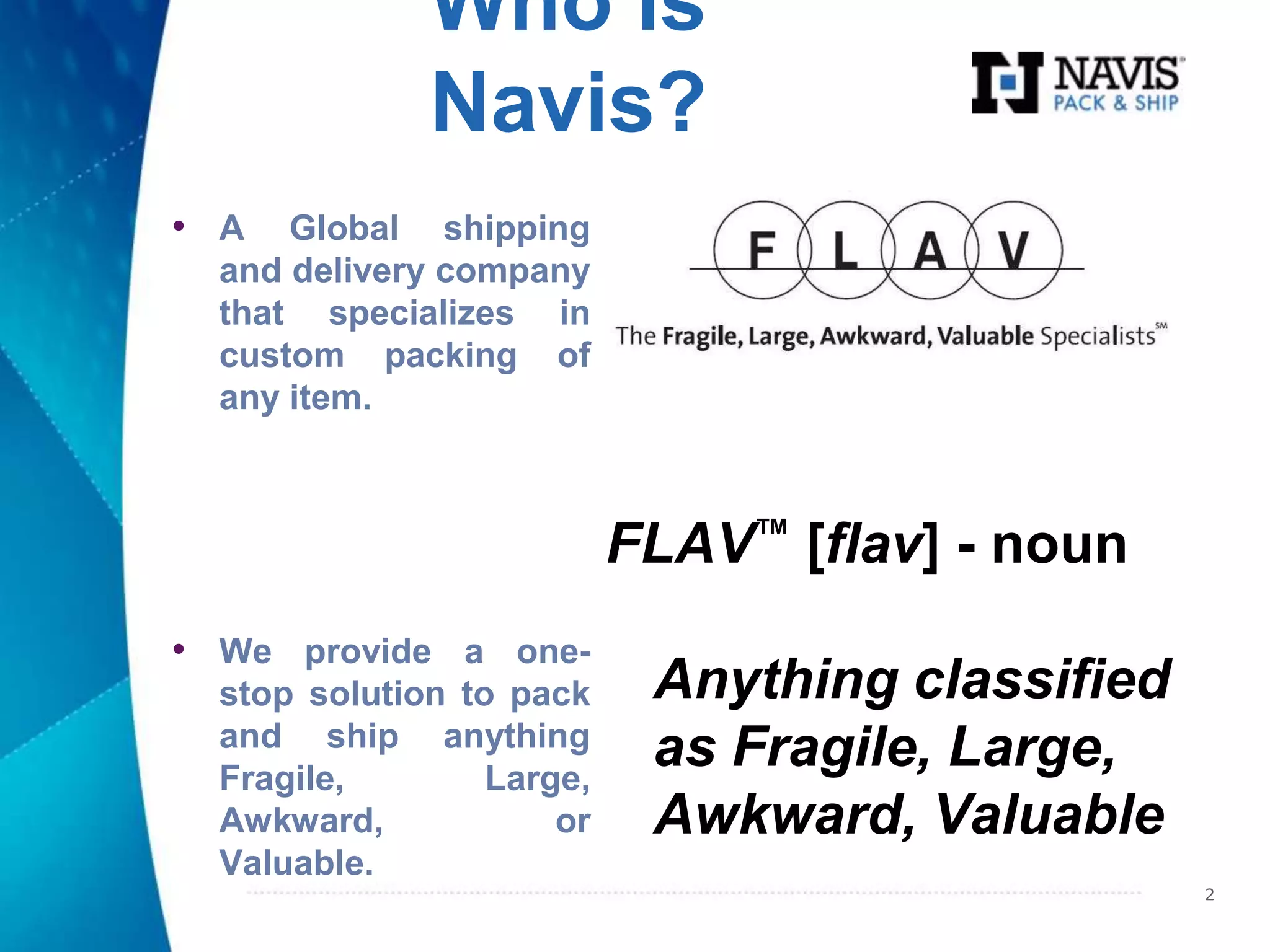 Navis Pack & Ship | PPTX | Logistics | Business