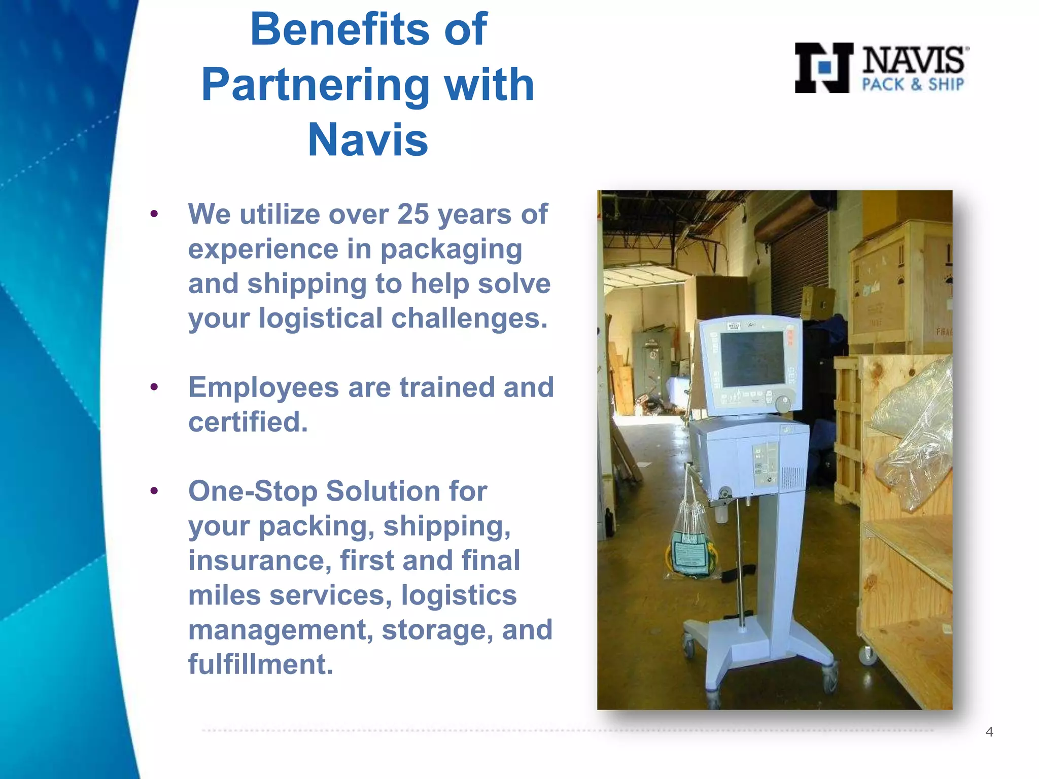 Navis Pack & Ship | PPTX | Logistics | Business