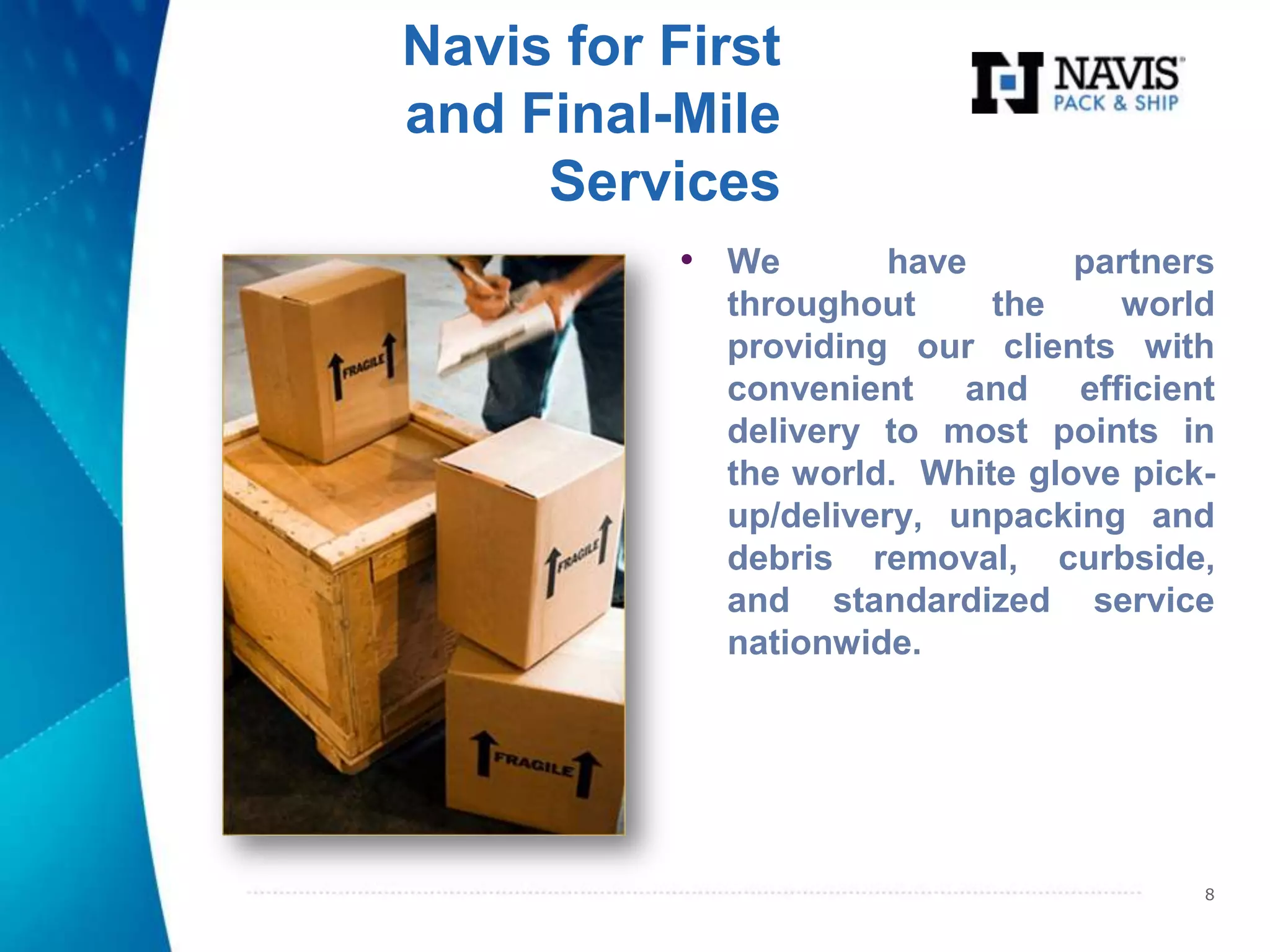 Navis Pack & Ship | PPTX | Logistics | Business