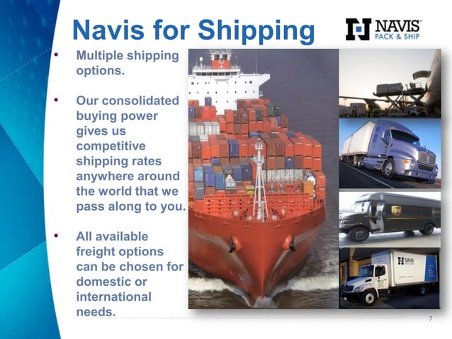 Navis Pack & Ship | PPTX | Logistics | Business