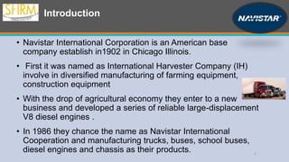 Strategic Management - Navistar | PPTX