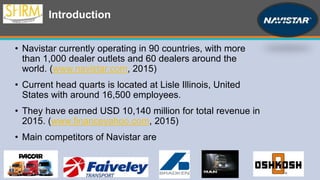 Strategic Management - Navistar | PPTX