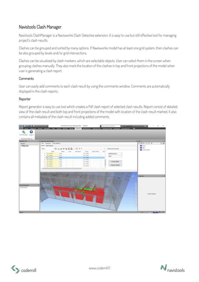 Navistools Clash Manager | PDF | Computing | Technology & Computing