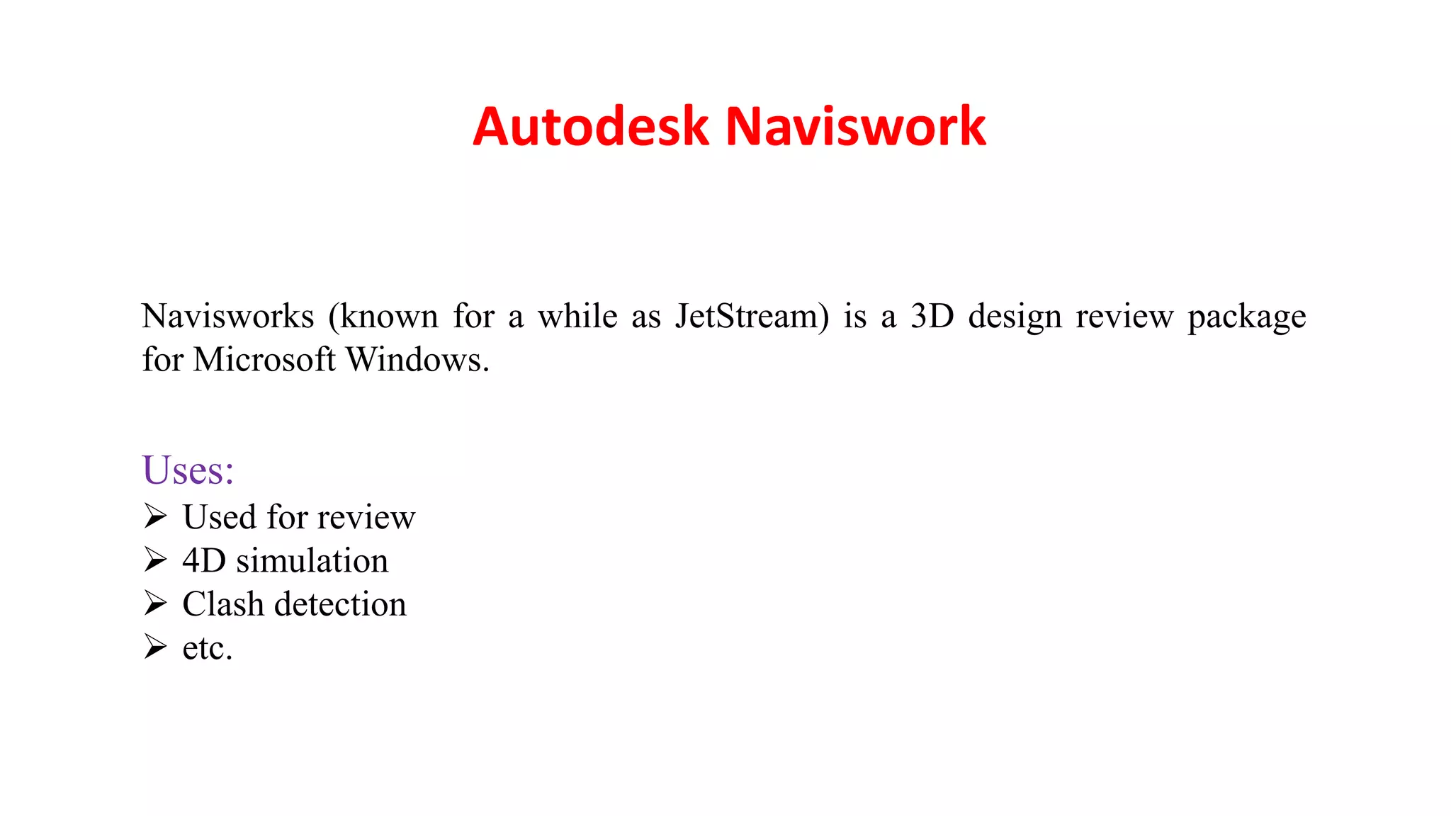 Autodesk Navisworks | PPTX