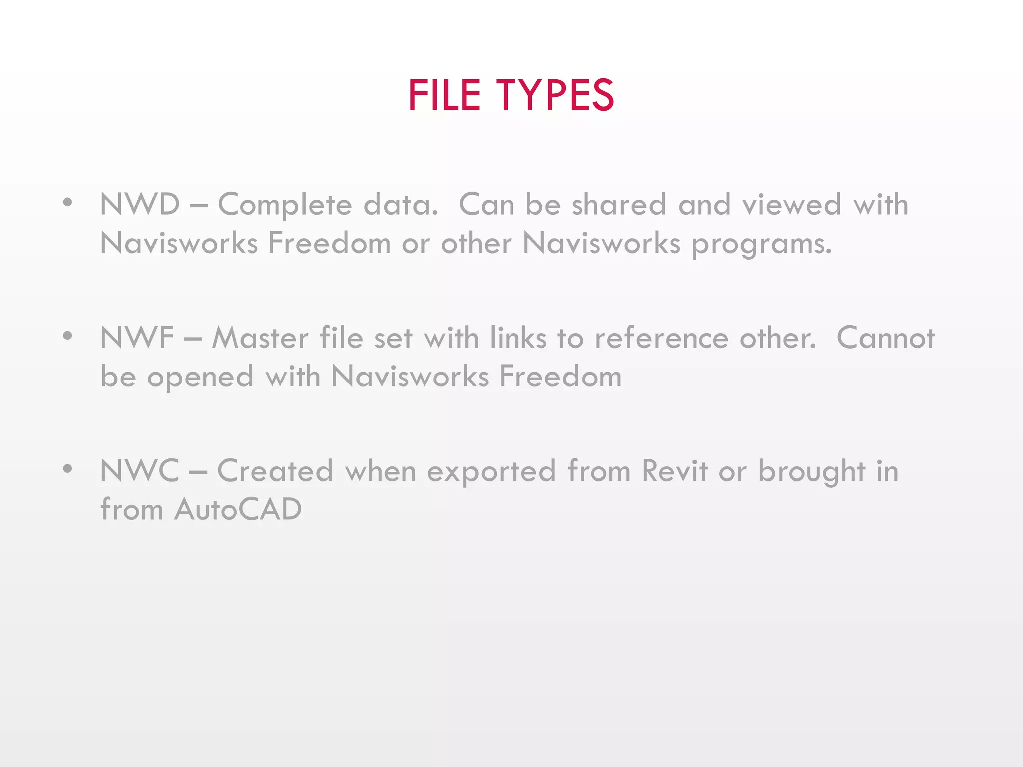 Navisworks Clash Course | PPT
