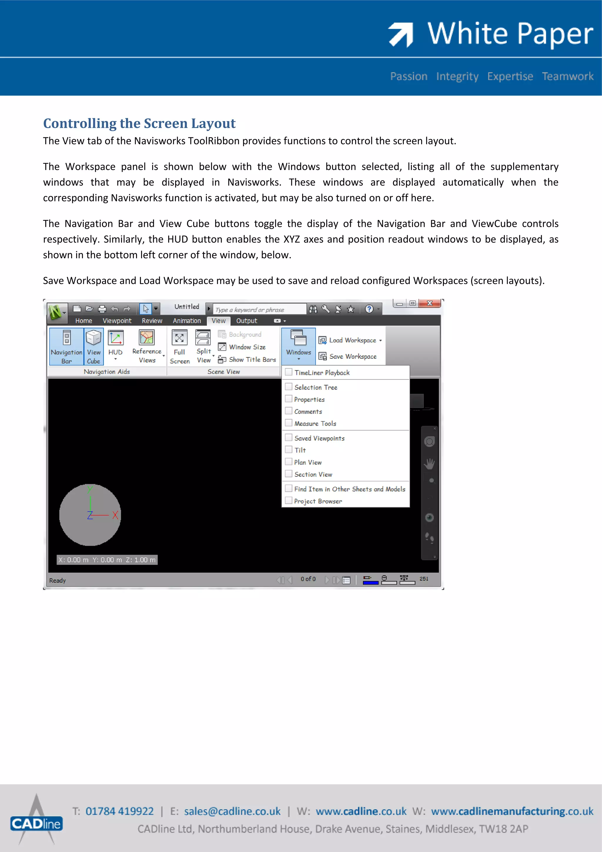 Navisworks freedom quick_reference | PDF