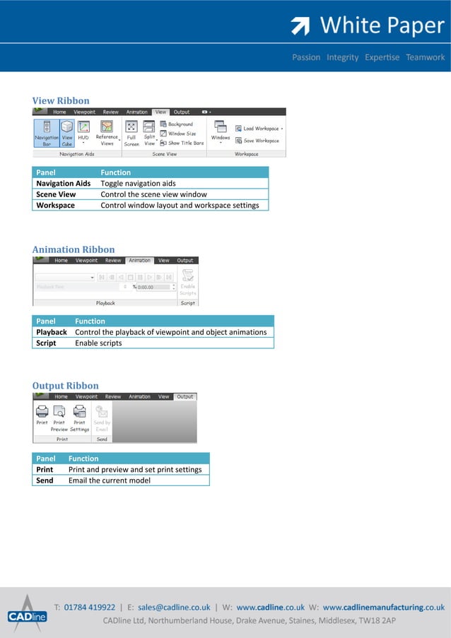 Navisworks freedom quick_reference | PDF