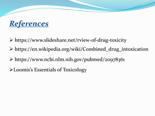 drug induced toxicity | PPTX