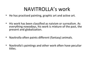 Navitrolla - Estonian artist | PPT