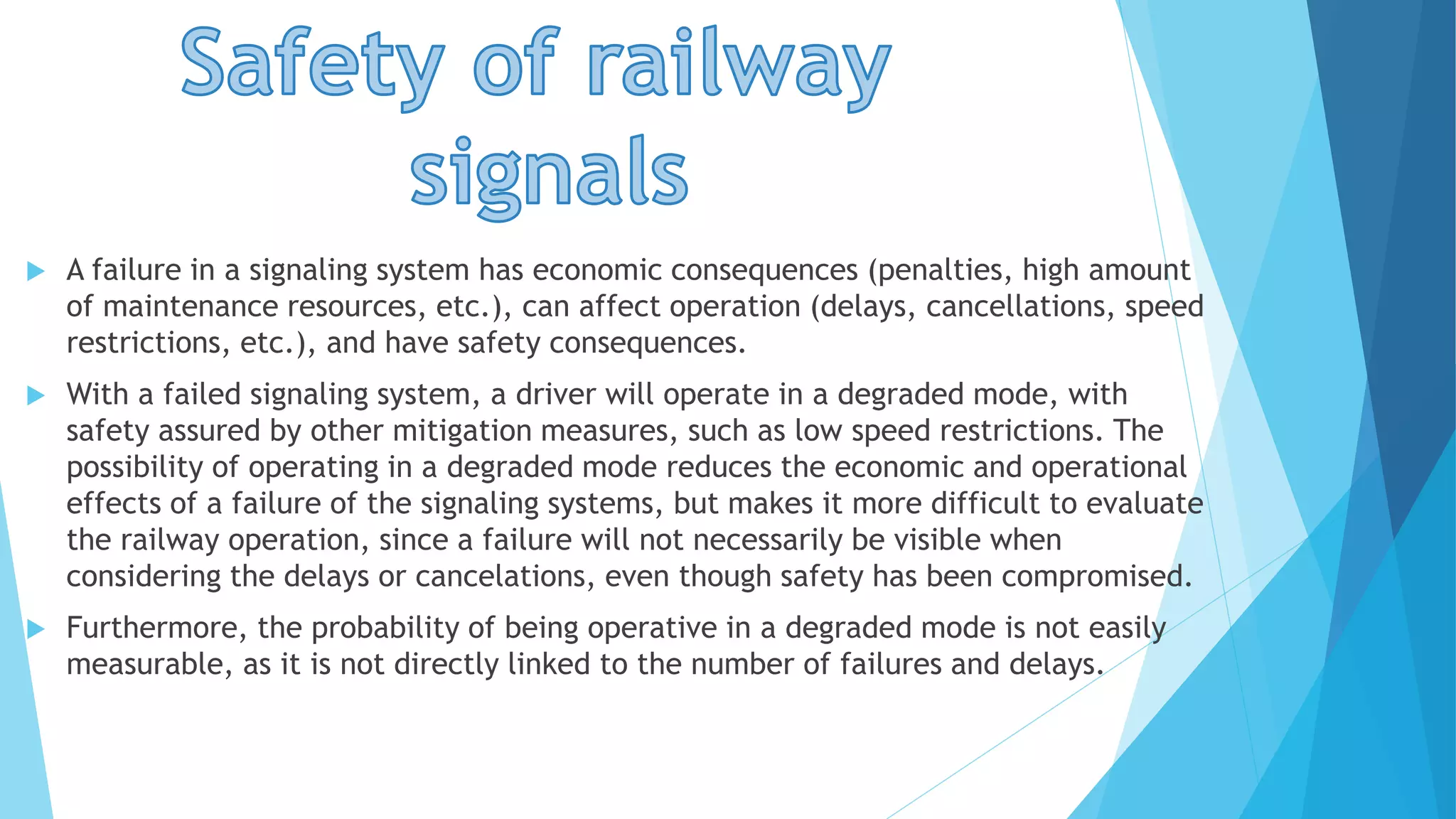 Reliability of Railways | PPTX