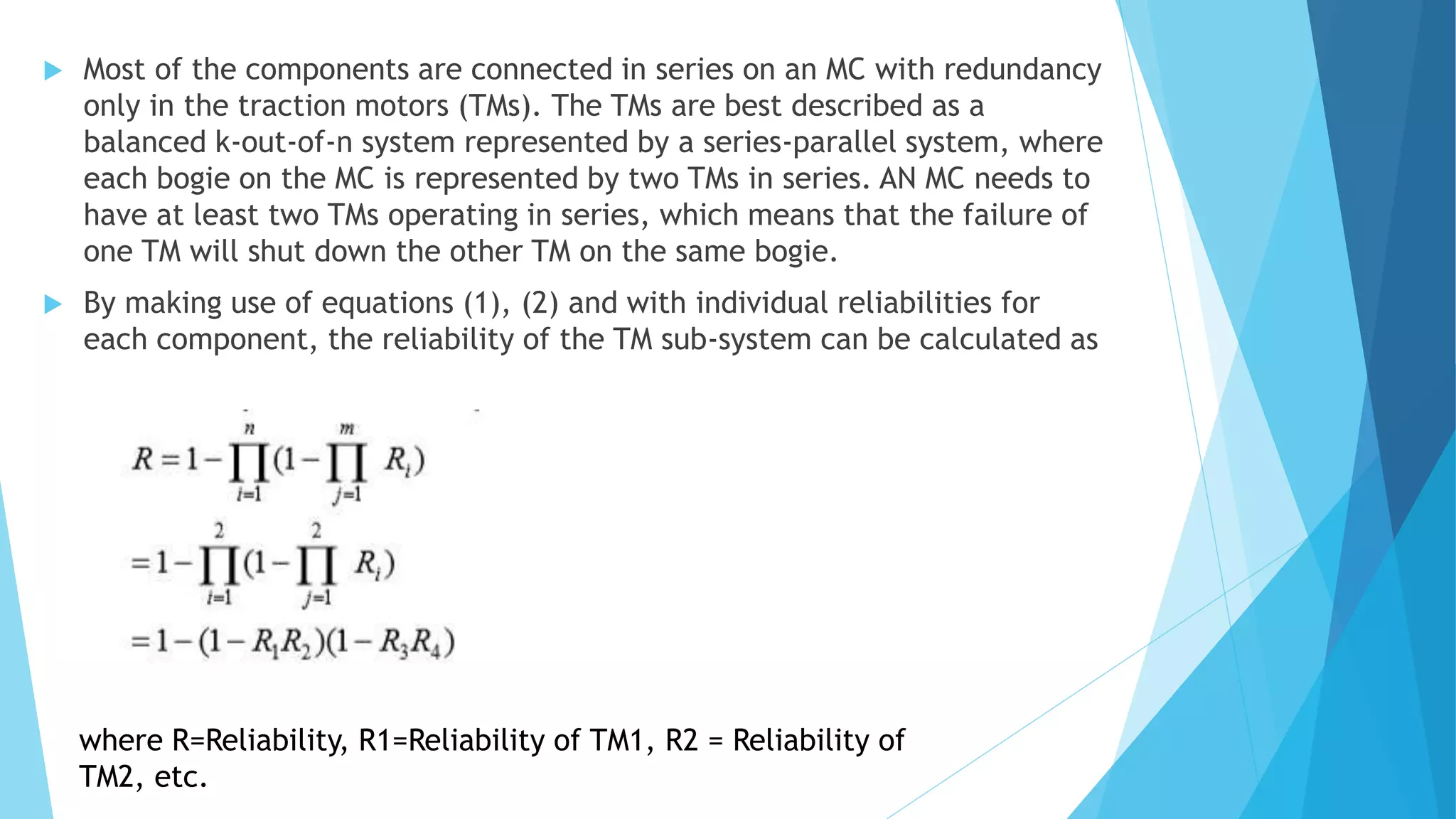 Reliability of Railways | PPTX