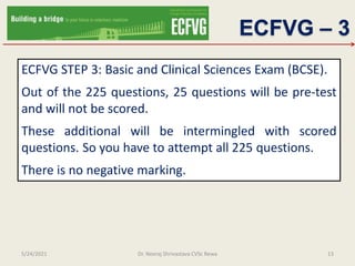 Preparation of North American Veterinary Licensing Examination (NAVLE ...