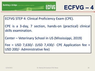 Preparation of North American Veterinary Licensing Examination (NAVLE) | PDF