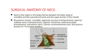 Secondaries in the neck Lymphnode with surgical anatomy of neck | PPTX