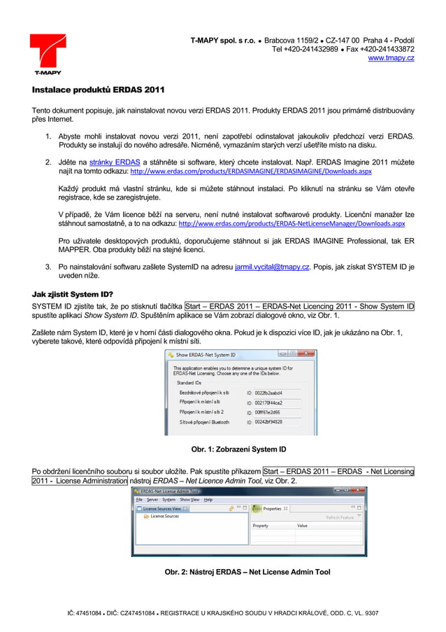 Inštalácia ERDAS 2011 | PDF