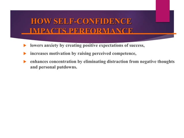 Self Confidence | PPT