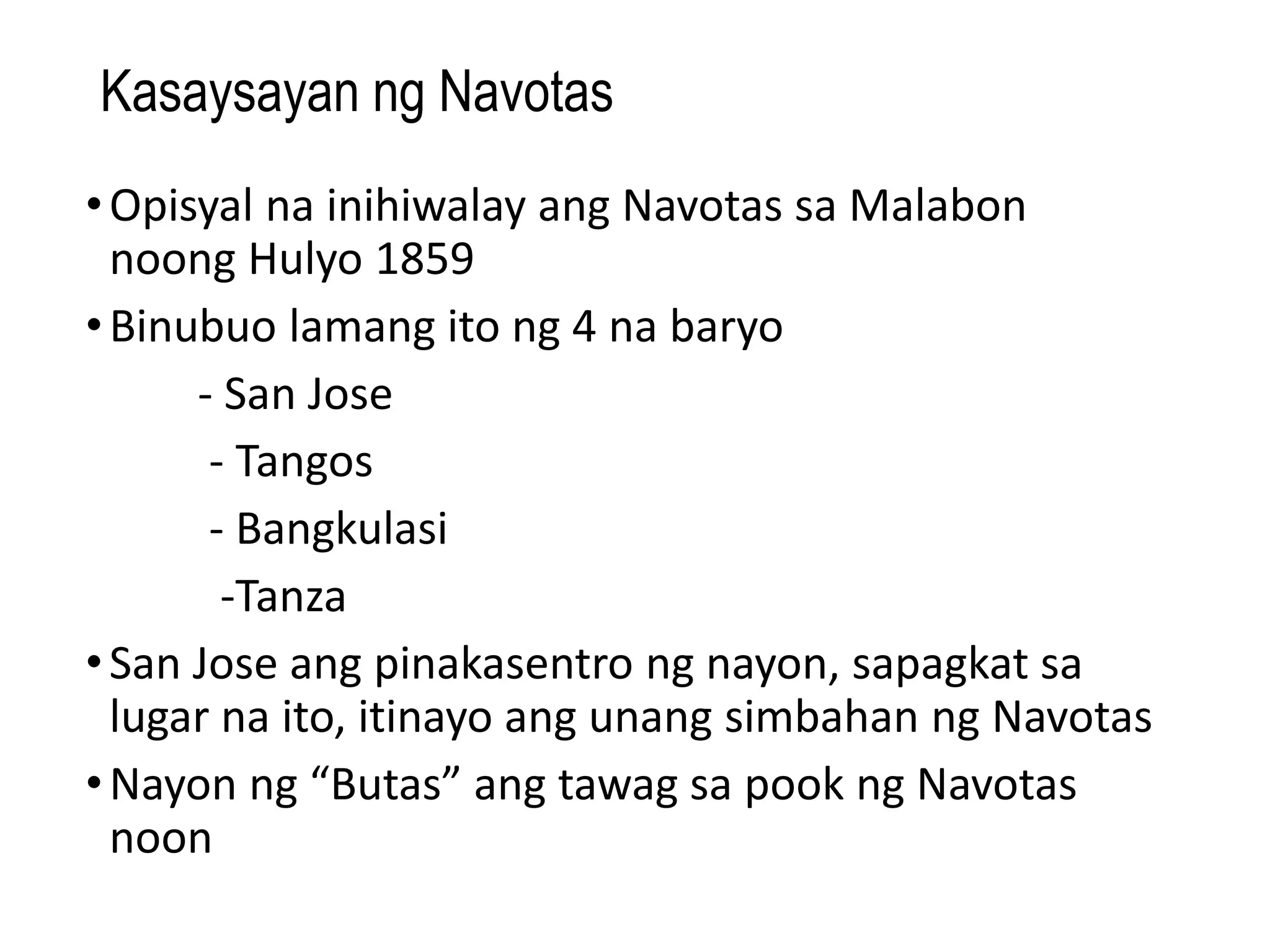 Navotas | PPTX