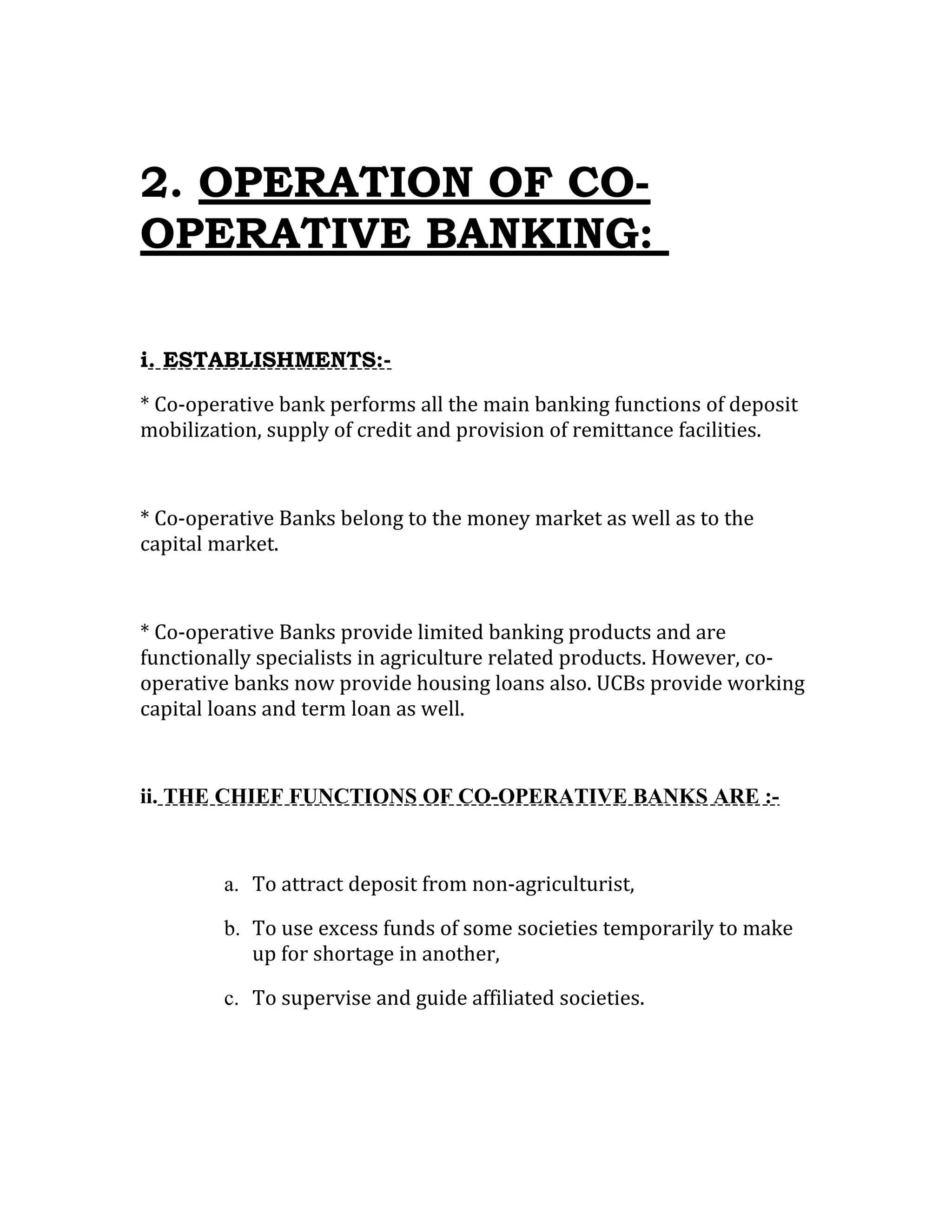 urban co-operative banks of india | DOC