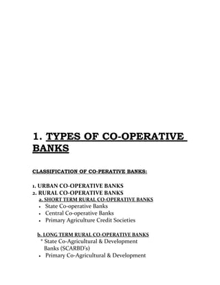 urban co-operative banks of india | DOC