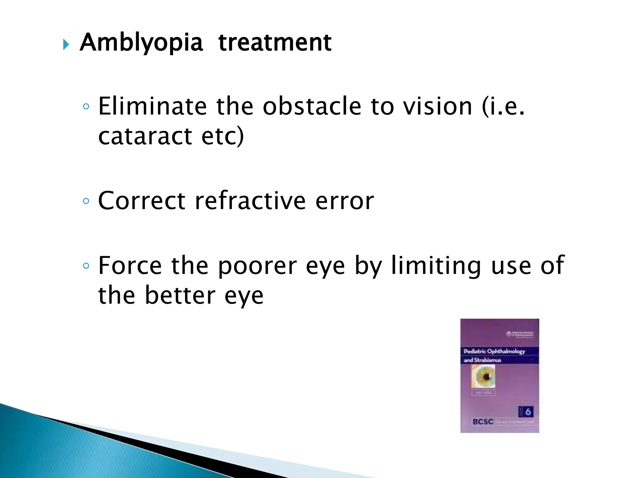 NAVP Treatment of Amblyopia | PPTX